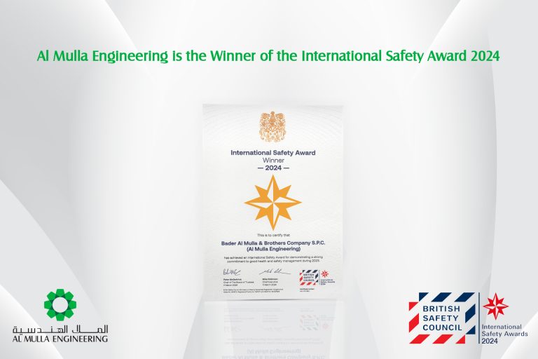 Al Mulla Engineering is the Winner of the International Safety Award 2024 | Al Mulla Engineering